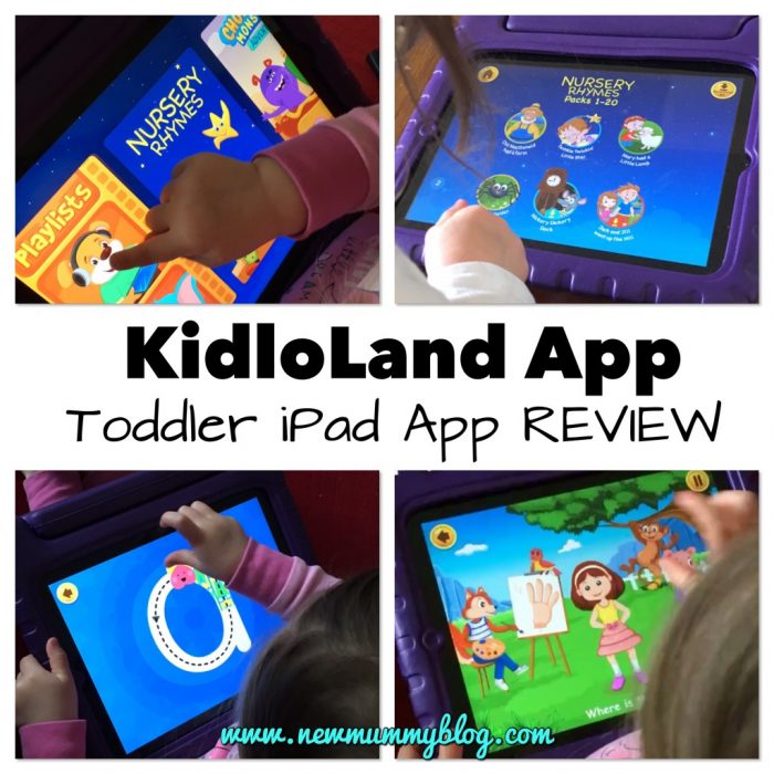 Kidloland App | Toddler iPad App Review - New Mummy Blog