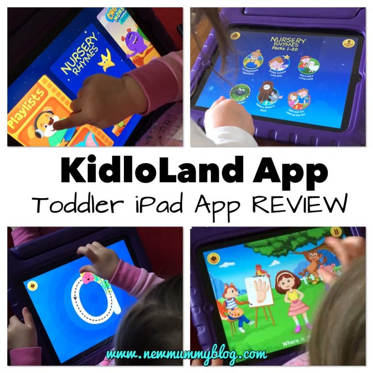 Kidloland App | Toddler iPad App Review - New Mummy Blog