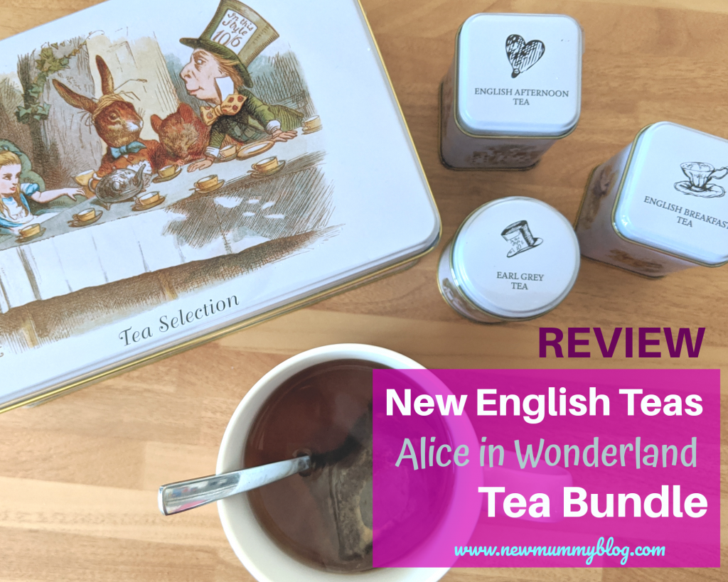 New English Teas - Alice in Wonderland gift bundle review - New Mummy Blog